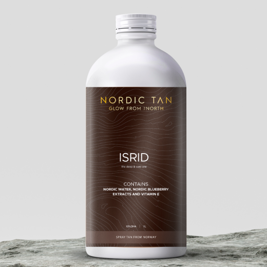 Nordic Tan Prof. Spraytan Solution ISRID - 10 % DHA - 1 L - Gervi Cosmetics